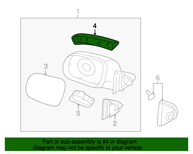 2007-2012 Hyundai Veracruz Signal Lamp 87623-3J000 | OEM Parts Online
