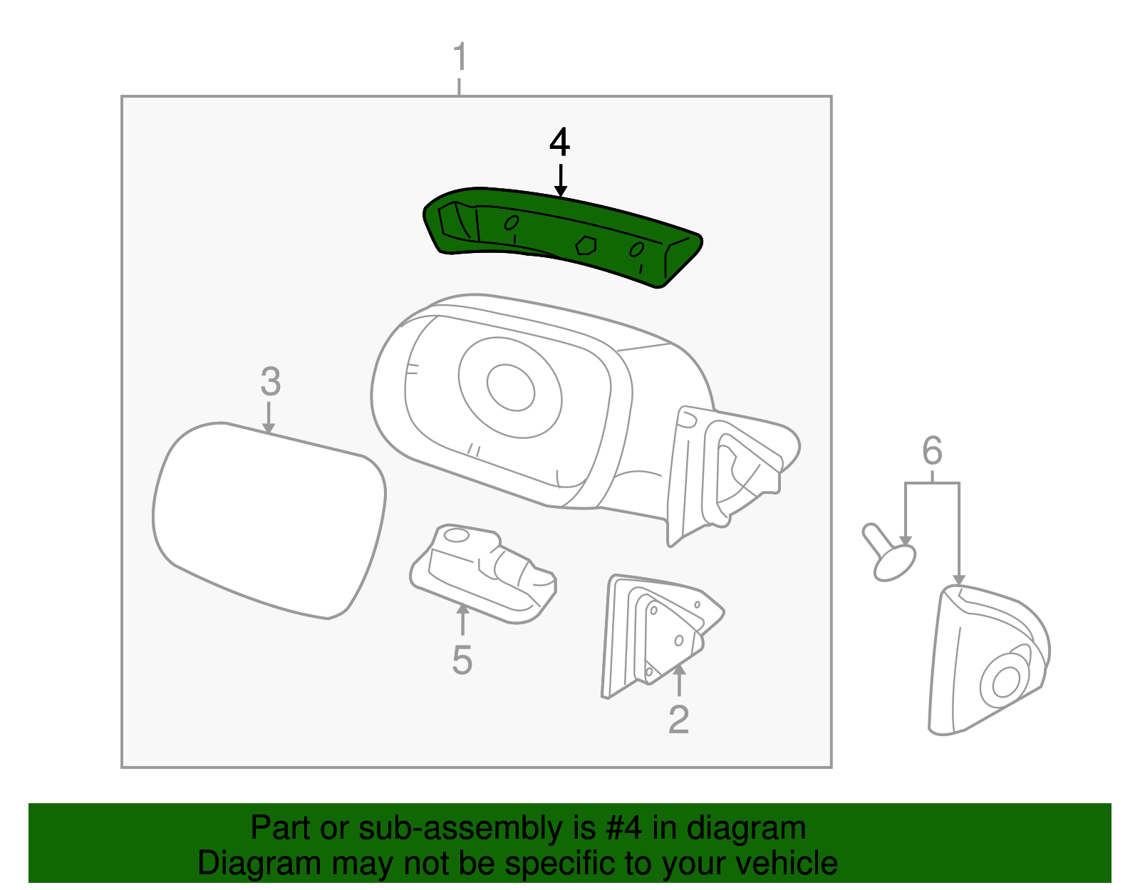 Hyundai - 87613-3J000 - Signal Lamp - 2007-2012 Hyundai Veracruz | OEM ...
