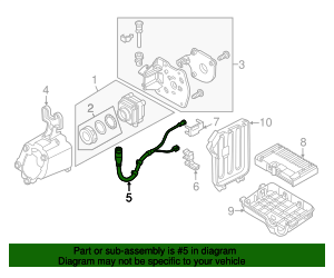 4H0-971-192-A - Night Vision Camera Connector 2011-2014 Audi ...