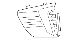 Genuine Trim Bezel for 2017-2019 Hyundai Ioniq | Part# 86518-G2000 ...