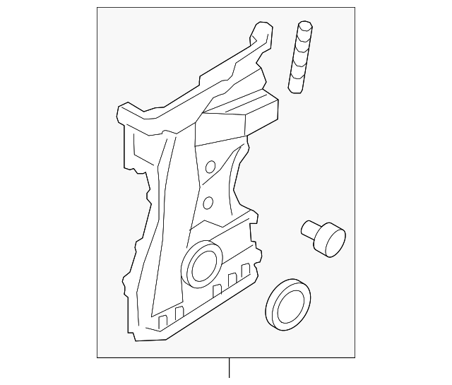 21350-2G100 - Timing Cover 2011-2013 Kia Sportage | Kia.Parts Store