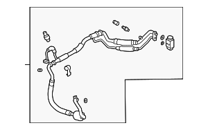 2019-2021 Hyundai Veloster Suction Tube 97775-J3490 | Conicelli Hyundai