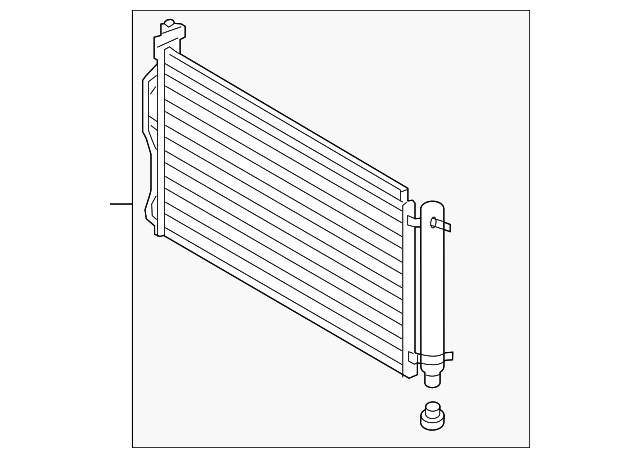 2019-2021 Hyundai Veloster Condenser 97606-J3290 | OEM Parts Online