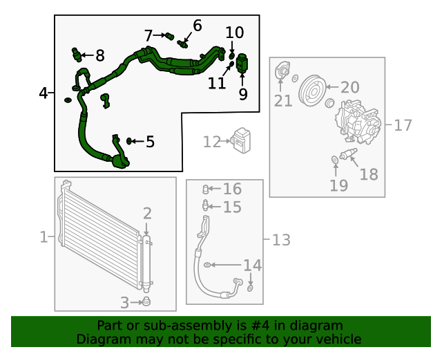2019-2021 Hyundai Veloster Suction Tube 97775-J3490 | Conicelli Hyundai