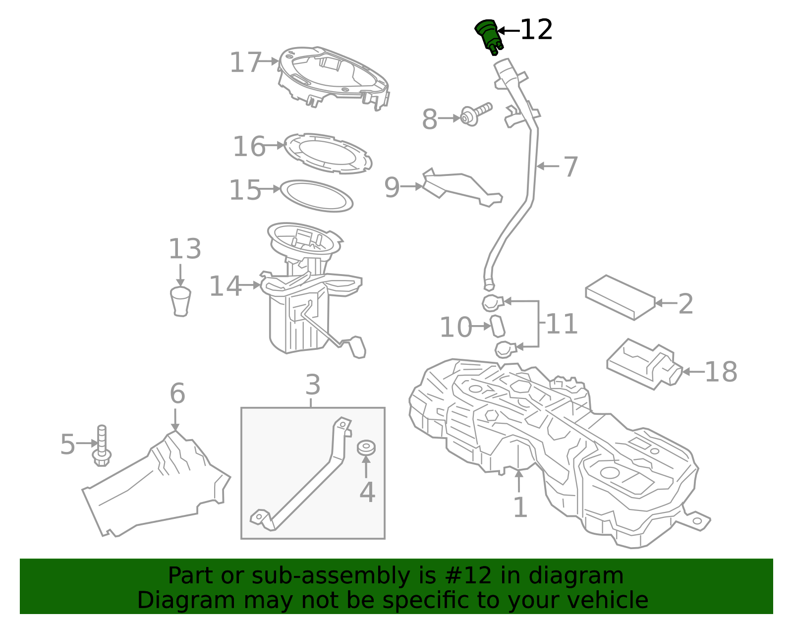 2016-2025 Volvo Cap 32242551 | TascaParts.com