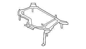 Genuine BMW 61-27-8-657-703 | Module Lower Bracket | FREE Shipping on ...