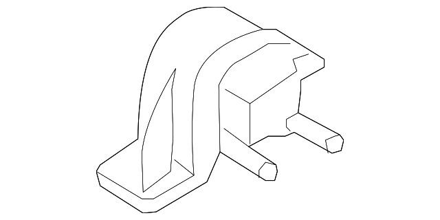 21830-2B600 - Trans Mount Bracket - 2007-2009 Hyundai Santa Fe | OEM ...