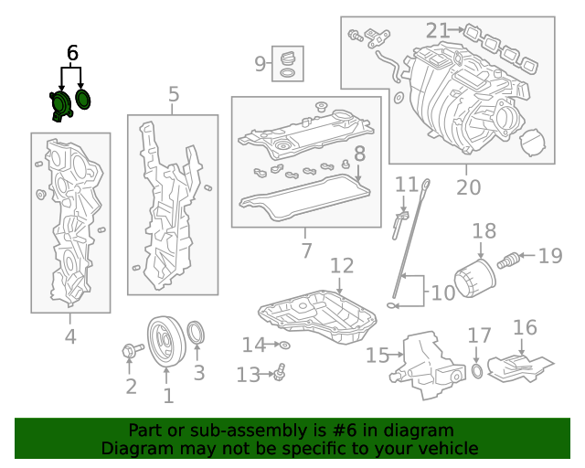 2018-2023 Lexus Solenoid 15370-F0020 | OEM Parts Online