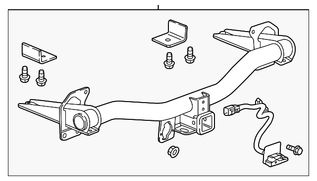 2021-2023 Buick Envision 1,500-lb.-Capacity Hitch Trailering Package ...