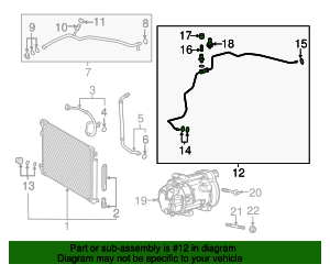 88710-06640 - Tube Assembly 2018-2024 Toyota | AutoNationParts.com