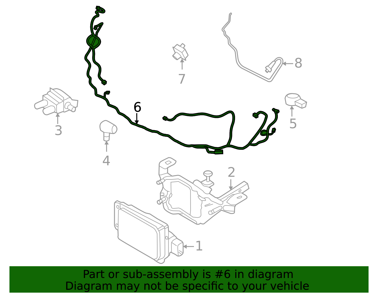 2020-2025 Lincoln Corsair Wire Harness LX6Z-15K867-K | My Ford Part