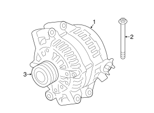 2016-2021 BMW Alternator 12318571357 | OEM Parts Online