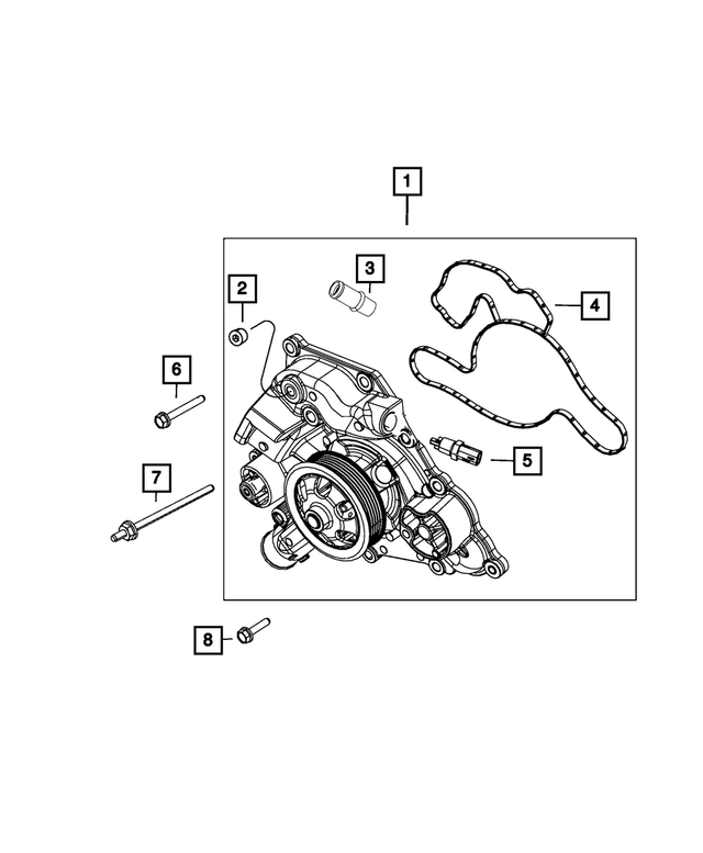 Pump 68346916AB | My Mopar Parts