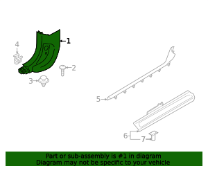 51-43-9-472-824 - Kick Panel Trim 2021-2024 BMW | AutoNationParts.com