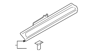 Genuine BMW 51-47-8-096-511 | Sill Molding | FREE Shipping on Most ...