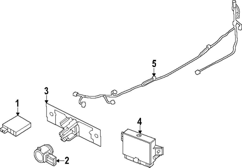 284N0-4MT0B - 2024-2025 Nissan - Blind Spot Radar | Anicra Nissan Parts