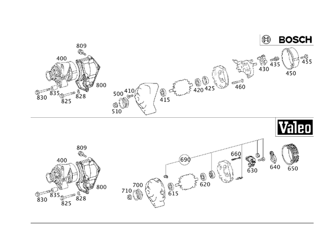 1990-2004 Mercedes-Benz Hexagon Head Bolt 304014-010008 | Mercedes-Benz ...