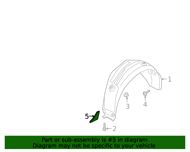 84157-M6000 - Stone Guard 2019-2024 Kia Forte | Kia.Parts Store