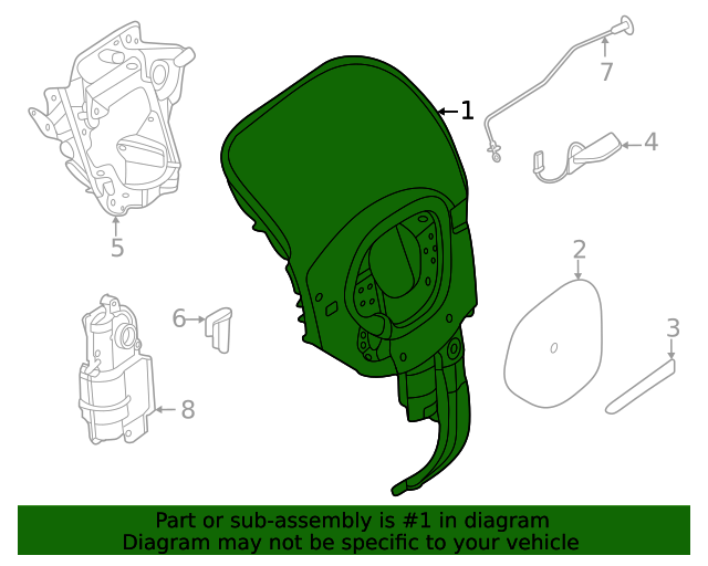 2020-2023 Porsche Taycan Charging Port 9J1-821-247-A | OEM Porsche