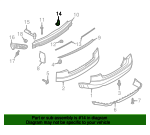 2002-2008 Audi Strap 8E0-807-329-A | Audi USA Parts