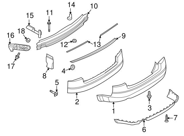 2002-2008 Audi Strap 8E0-807-329-A | Audi USA Parts