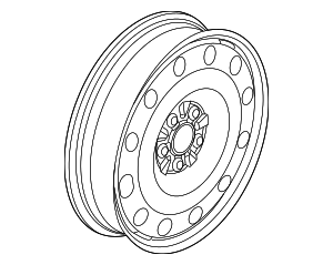 2015 Ford Wheel, Alloy FB5Z-1007-A | AutoNationParts.com