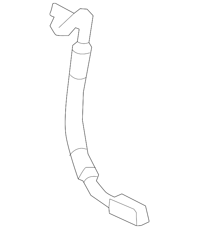 2017-2022 Toyota Prius Prime Discharge Hose 88711-47080 | Toyota Parts