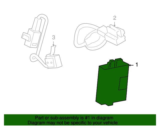 2007-2010 Lexus Control Module 89784-50010 | OEM Parts Online