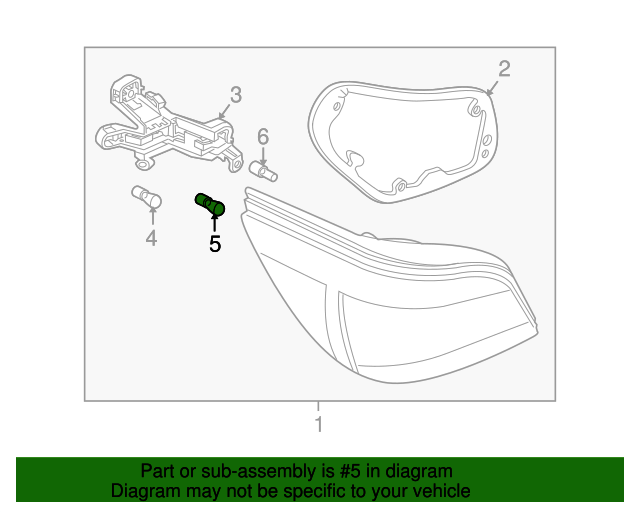 63217160790 - 1984-2023 BMW Bulb (63-21-7-160-790) | BMW of South ...