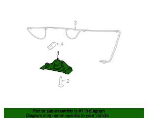 2005-2016 Mopar Lamp Lamp 4805846ab | TascaParts.com