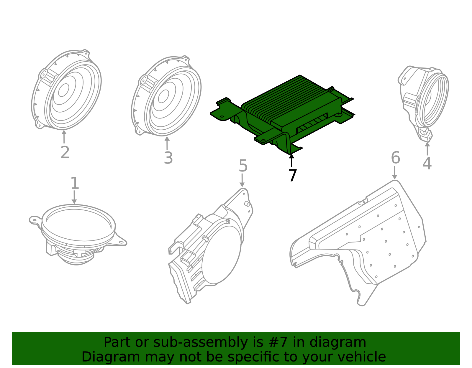96370-S8700 - Amplifier 2023-2025 Hyundai Palisade | AutoNation Parts