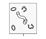 2011-2016 Ford Hose BC3Z-8C289-A | TascaParts.com