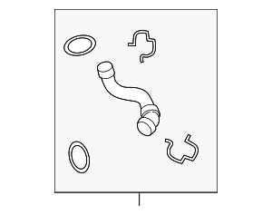 2011-2016 Ford Hose BC3Z-8C289-A | Village Ford