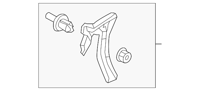 31663175 - Side Bracket - 2020 Volvo XC90 | Volvo OEM Parts Direct
