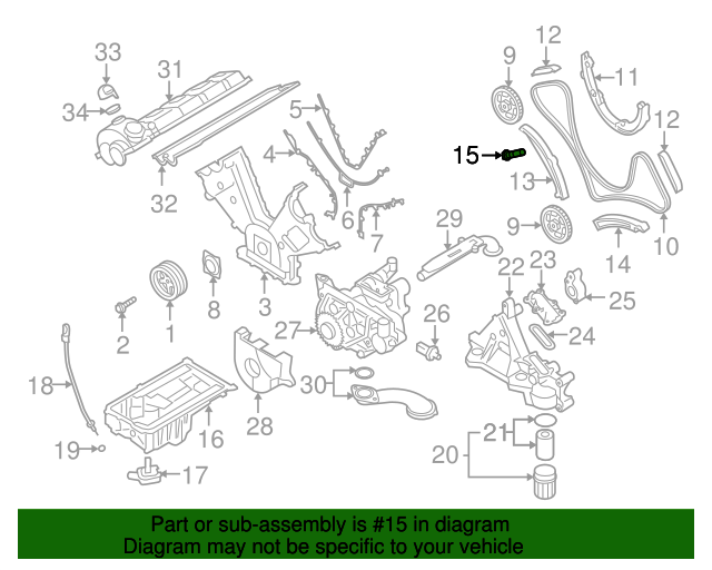 2003-2006 Porsche Cayenne Adjuster 948-105-180-02 | OEM Parts Online