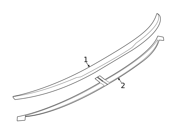 2020-2024 BMW Rear Spoiler 51-62-9-448-940 | OEM Euro Parts