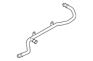 2007-2011 Audi A6 Quattro Engine Coolant Pipe 079-121-065-BA | Audi USA ...