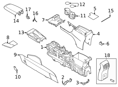 Ford escape interior parts store