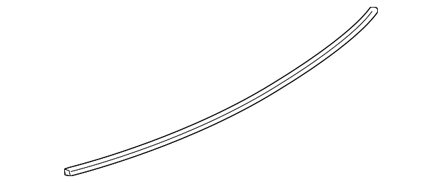 2008-2014 Mini Cooper Belt Molding 51-13-2-754-062 | The BMW Mini Part ...