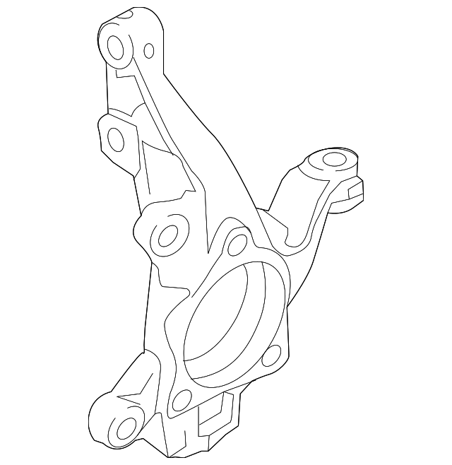 2016-2020 Toyota Knuckle 43211-WB002 | Toyota Parts Center