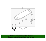 2005-2021 Subaru Grille Assembly Nut 902450029 | Subaru Parts Store