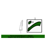 2016-2021 Hyundai Tucson Wheel Opening Molding 87741-D3000-CA | OEM ...