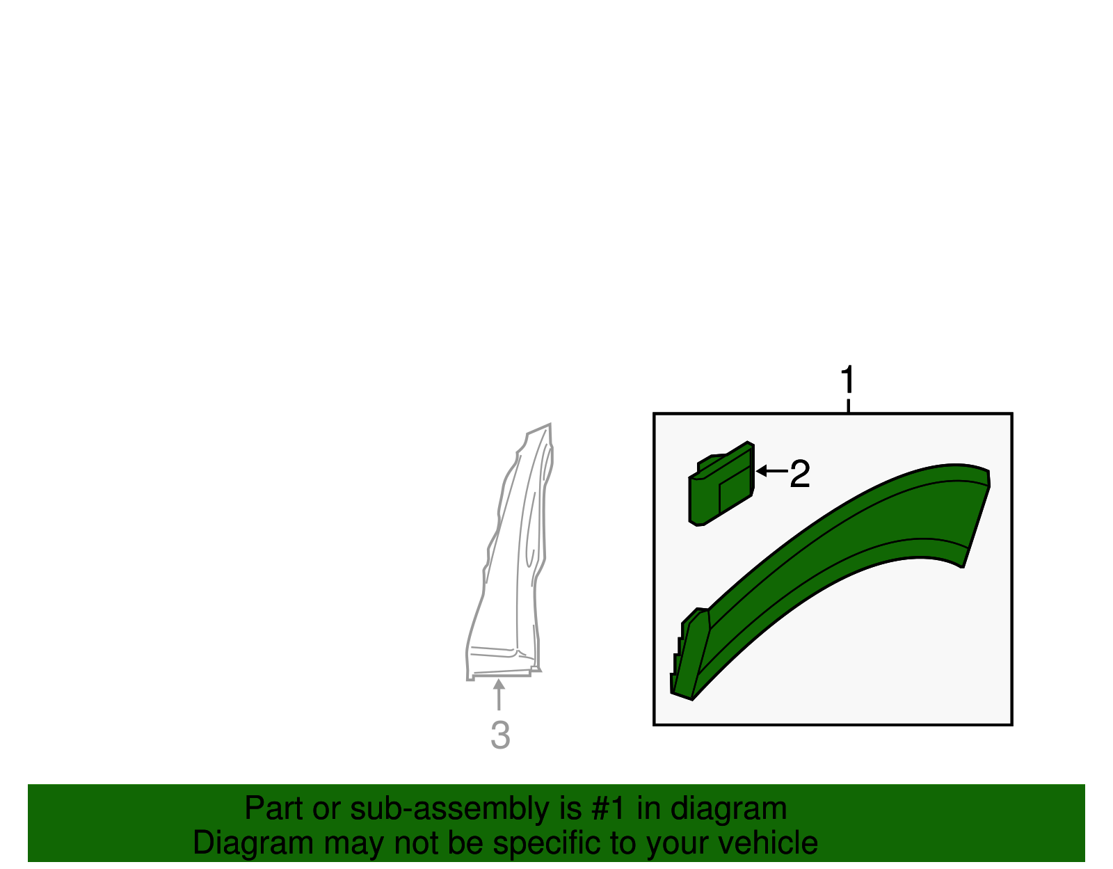 2016-2021 Hyundai Tucson Wheel Opening Molding 87742-D3000-CA | Retail ...