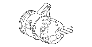 2012-2016 GM Air Conditioning Compressor 19419921 GM | GMPartsDirect.com