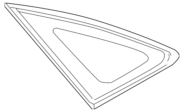 62720-48230 - Quarter Glass 2004-2008 Lexus | Lexus of Stevens Creek Parts