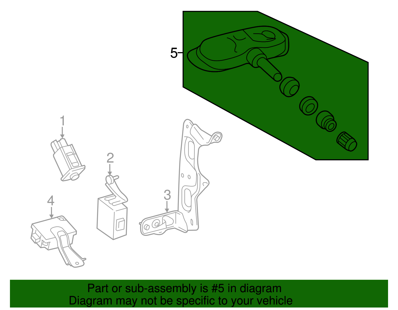 42607-0C080 - 2007-2017 Toyota Tundra - Tire Pressure Monitoring System ...