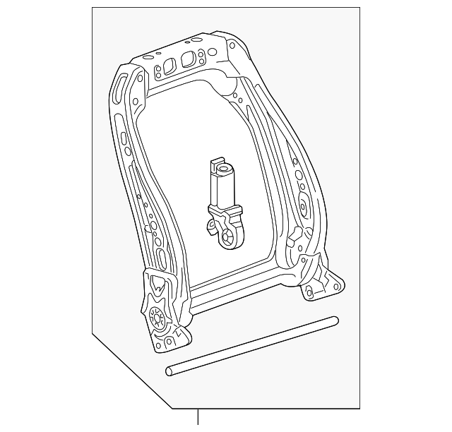 2013-2020 GM Front Seat Back Frame 13518923 GM | GMPartsDirect.com