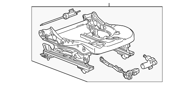 2016-2019 GM Seat Adjuster 13518949 | GMPartsDirect.com