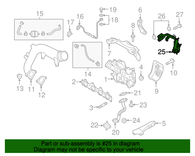2017-2020 Hyundai Water Inlet Pipe 28235-2B800 | OEM Parts Online