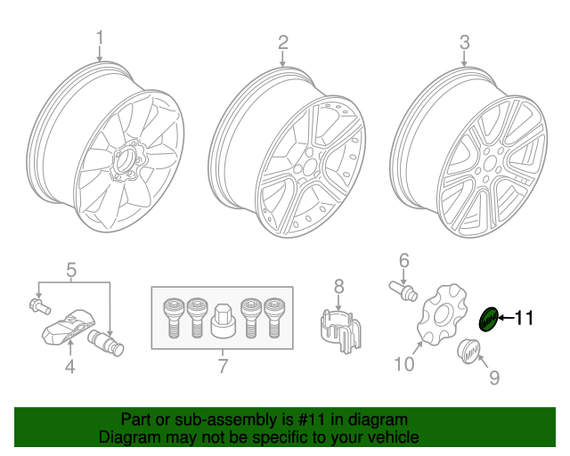 36-13-6-758-687 - Wheel Cap Emblem - 2002-2016 Mini | BMWPartsHub